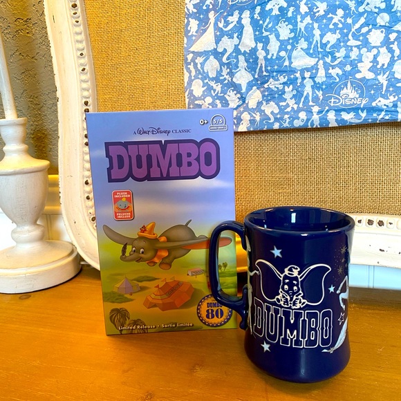Disney | Accents | Nib Disney Dumbo 8th Anniversary Plush In Vhs Box ...